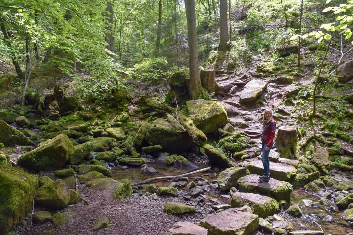Wandern mit Kindern: Die abenteuerliche Monbachtal Wanderung im ...