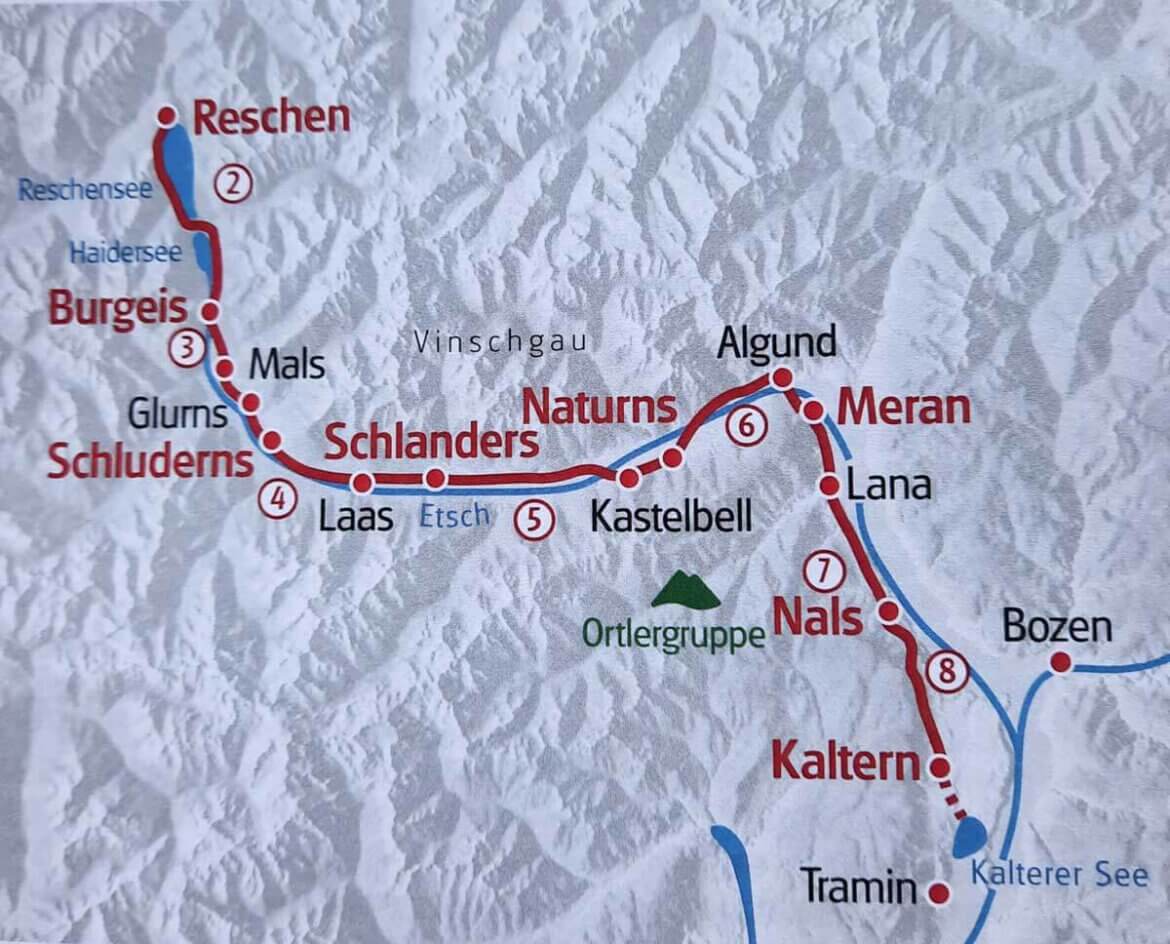 Nach Meran Uber Brenner Oder Reschenpass